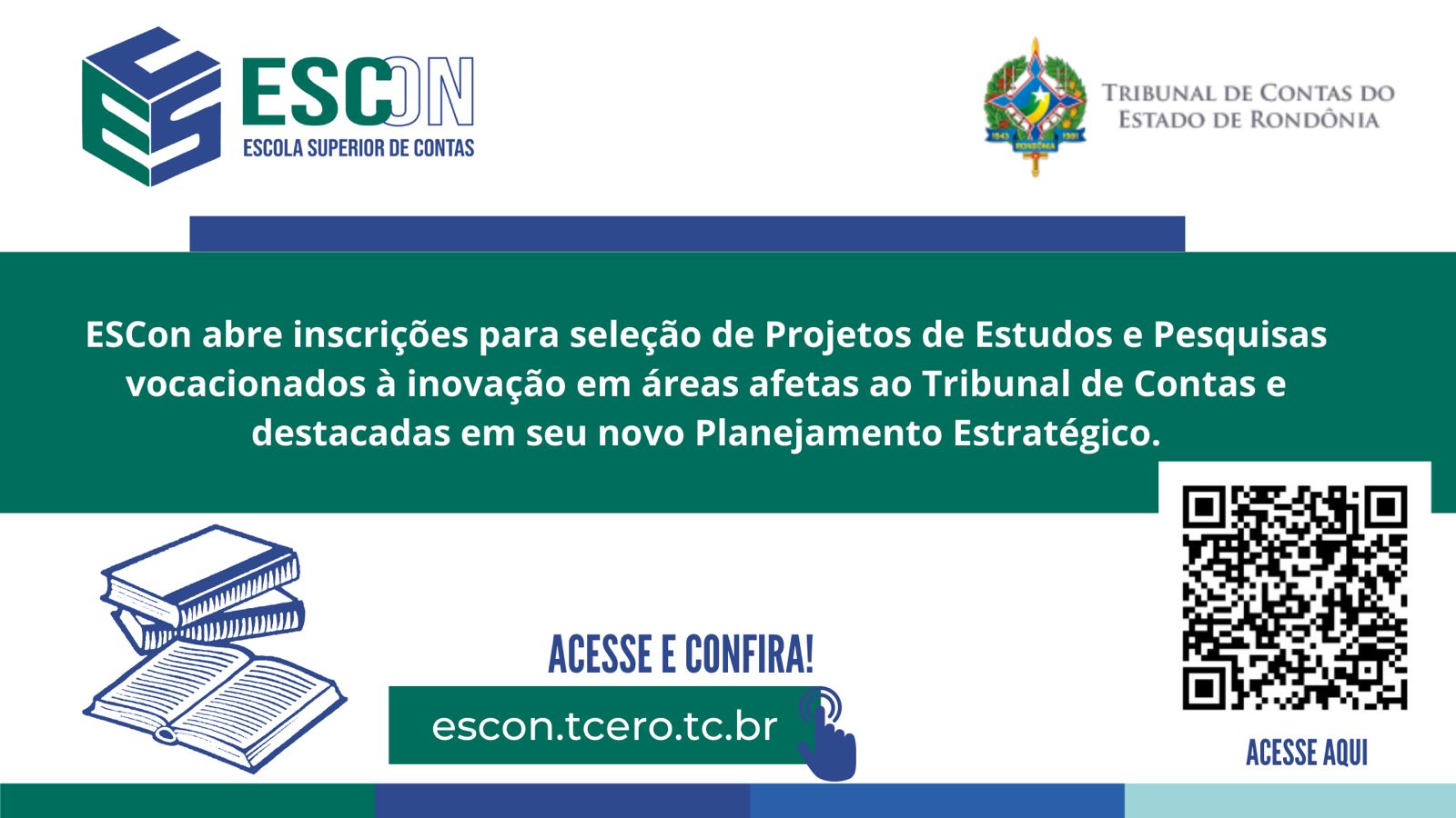 ESCon abre inscrições para seleção de Projetos de Estudos e Pesquisas ...