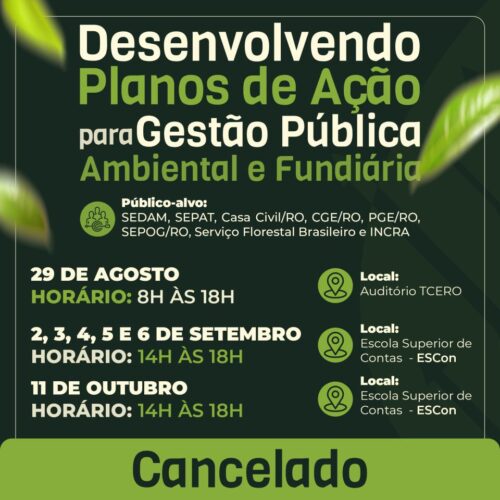 ESCON —- – Escola Superior de Contas